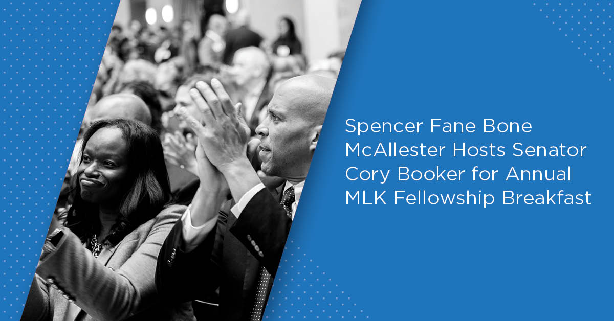 Spencer Fane Bone McAllester Hosts Senator Cory Booker for Annual MLK ...