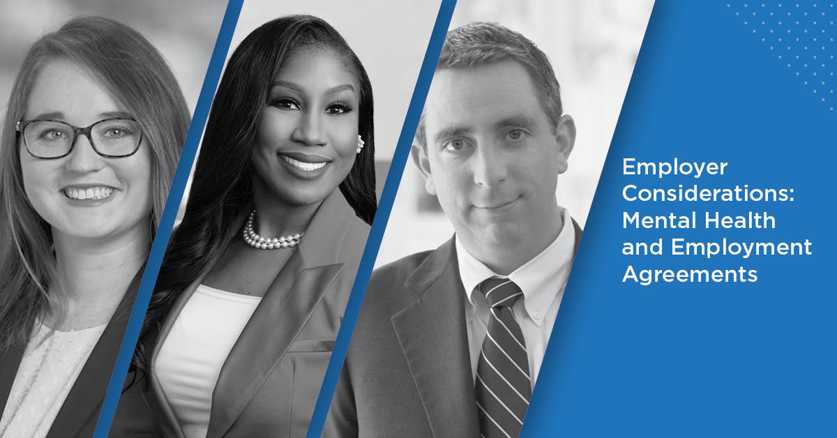 Employer Considerations: Mental Health and Employment Agreements ...