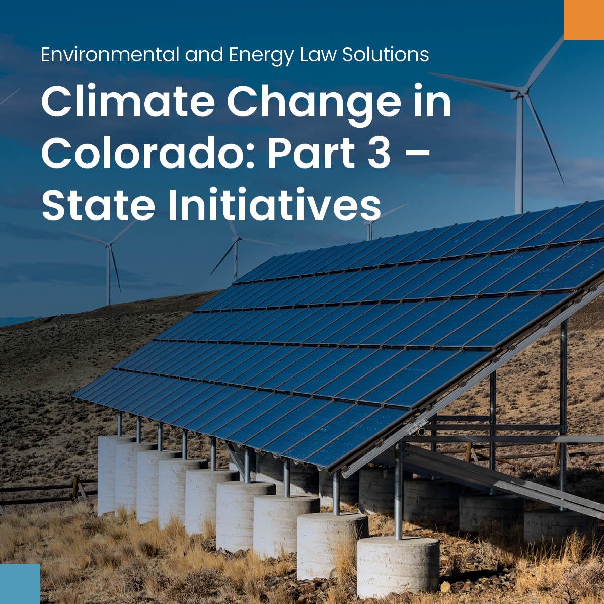 Climate Change in Colorado: Part 3 – State Initiatives - Spencer Fane