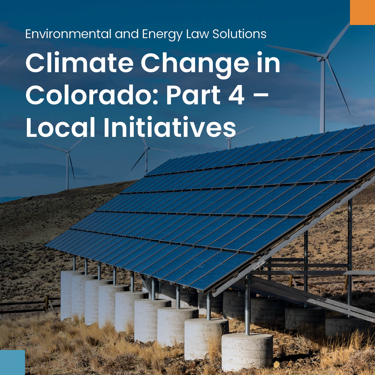 Climate Change in Colorado: Part 4 – Local Initiatives - Spencer Fane