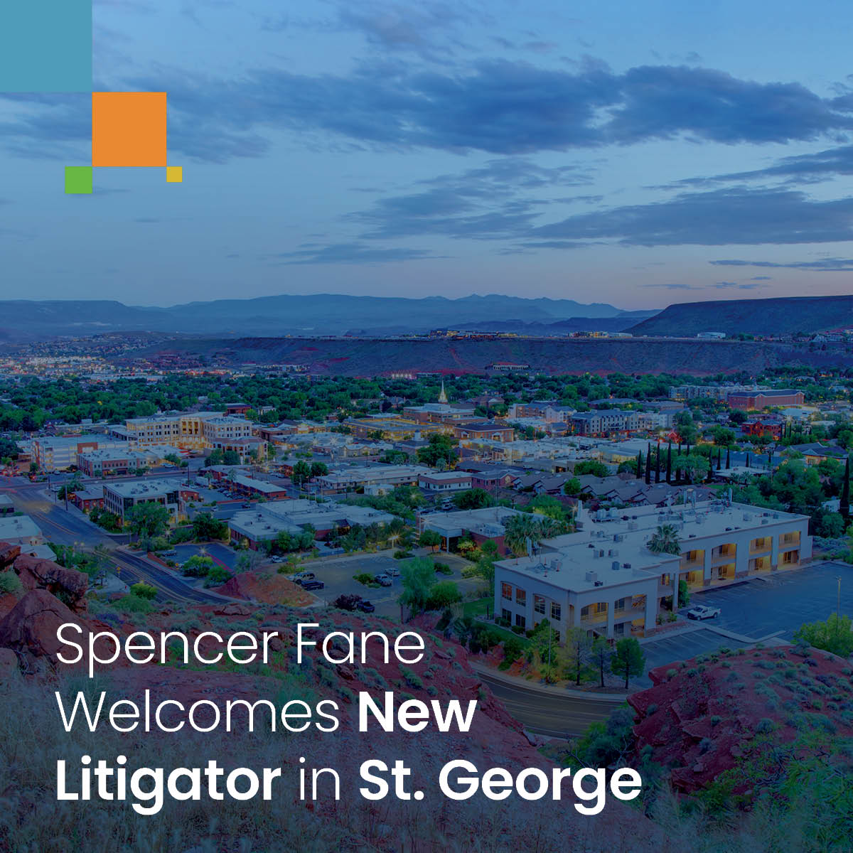 Spencer Fane Welcomes New Litigator in St. George - Spencer Fane