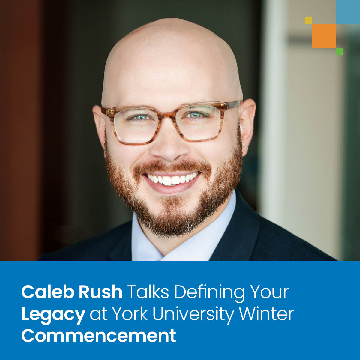 Caleb Rush Talks Defining Your Legacy at York University Winter Commencement - Spencer Fane