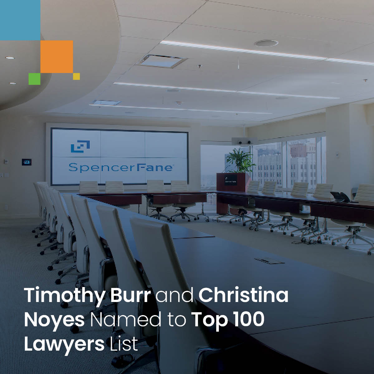 Timothy Burr and Christina Noyes Named to Top 100 Lawyers List ...