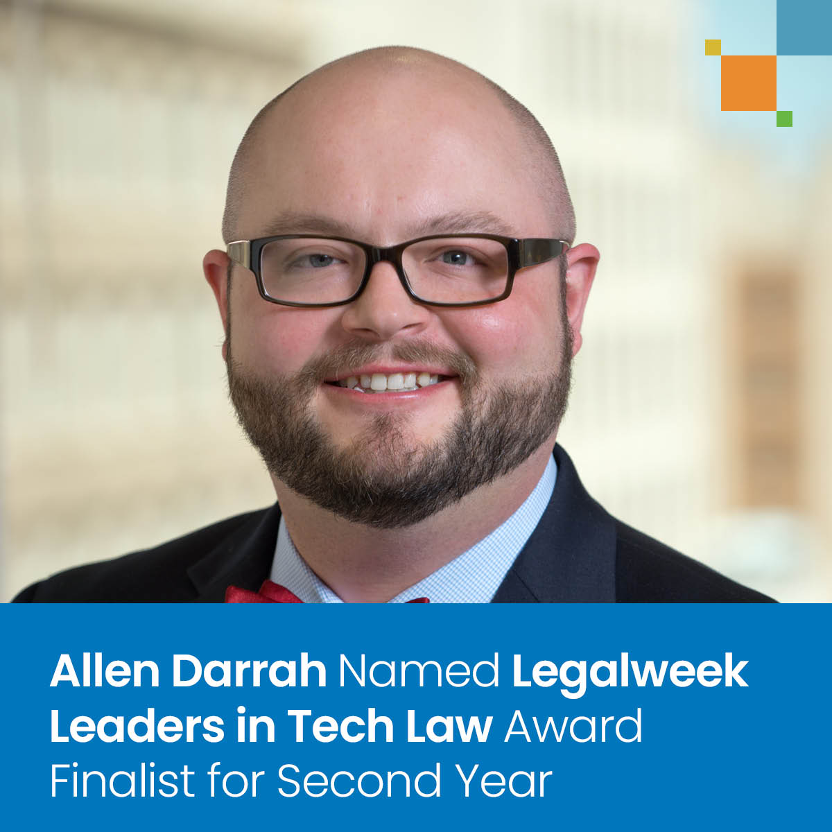 Allen Darrah Named Legalweek Leaders in Tech Law Award Finalist for Second Year - Spencer Fane
