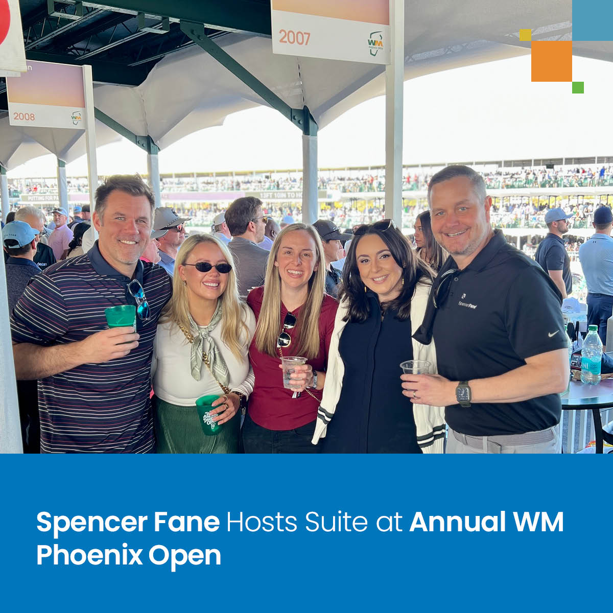 Spencer Fane Hosts Suite at Annual WM Phoenix Open - Spencer Fane