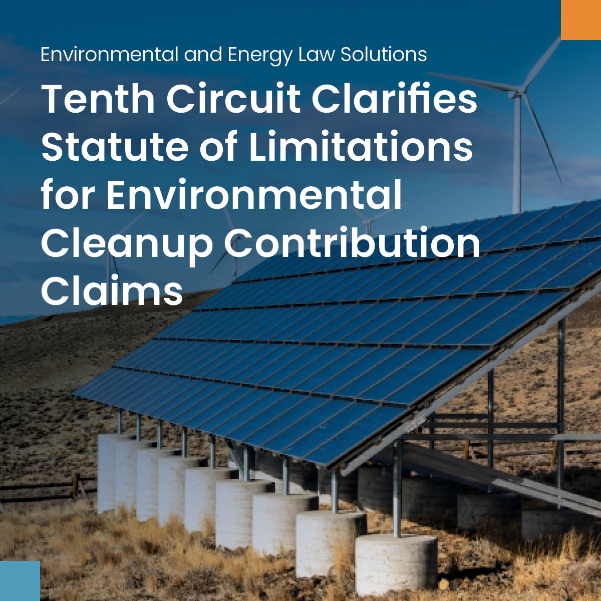 Tenth Circuit Clarifies Statute of Limitations for Environmental ...