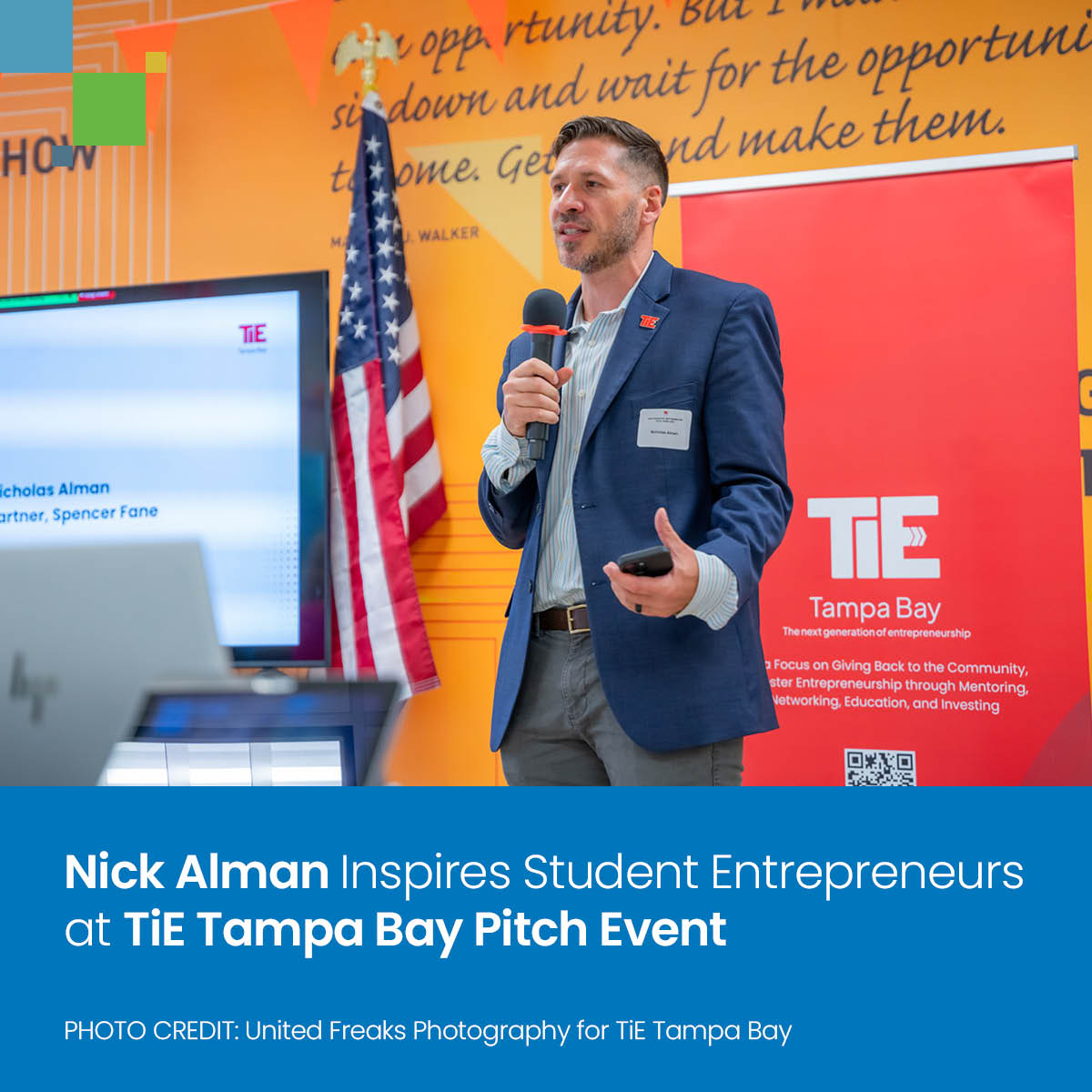 Nick Alman Inspires Student Entrepreneurs at TiE Tampa Bay Pitch Event ...