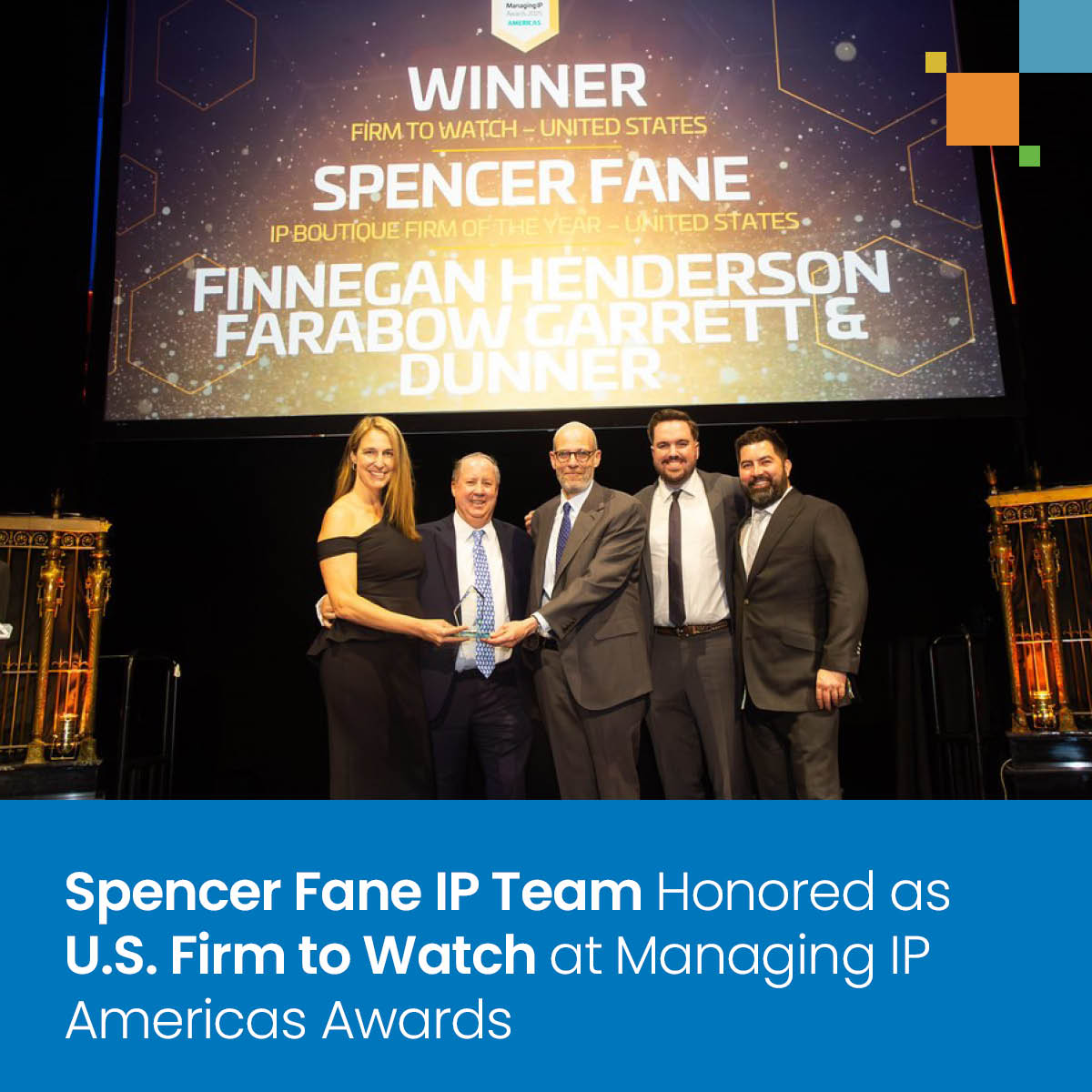 Spencer Fane IP Team Honored as U.S. Firm to Watch at Managing IP Americas Awards - Spencer Fane
