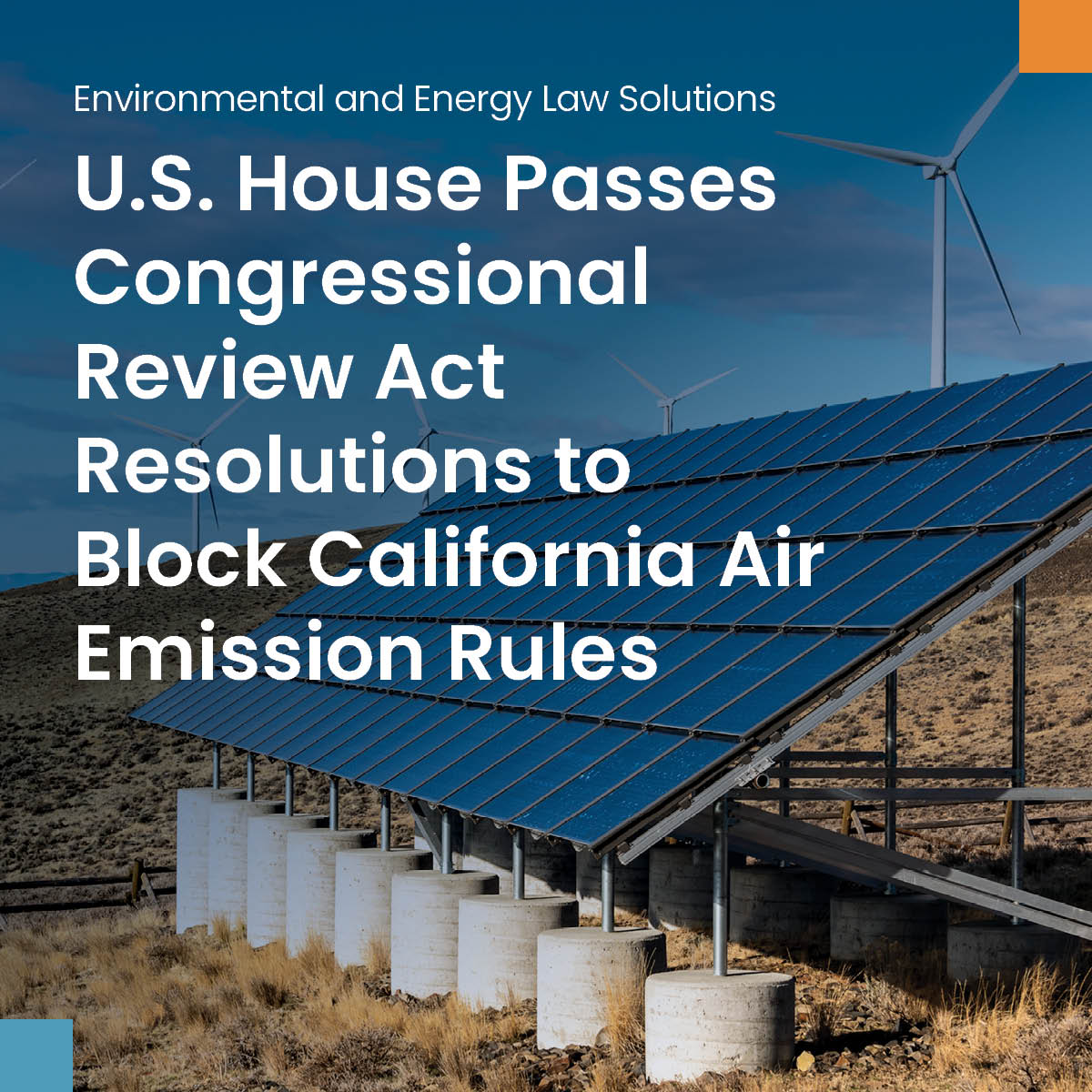 U.S. House Passes Congressional Review Act Resolutions to Block ...