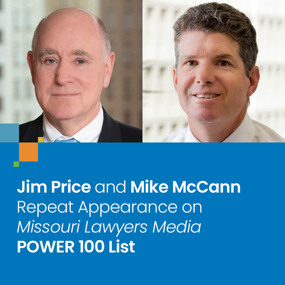 Jim Price and Mike McCann Repeat Appearance on Missouri Lawyers Media ...