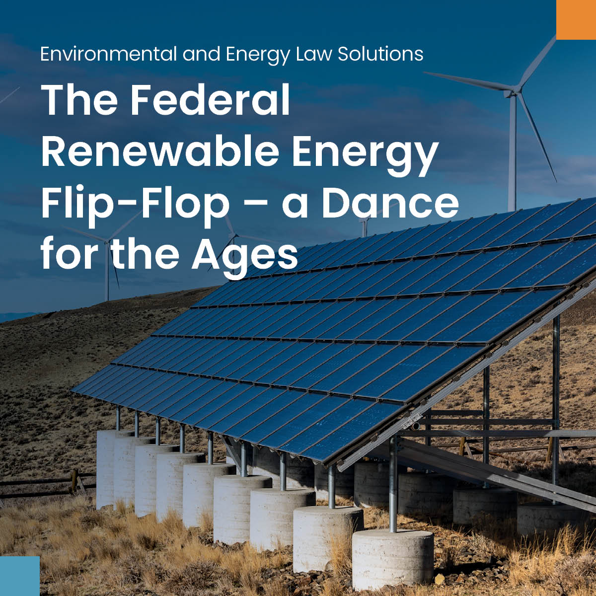 The Federal Renewable Energy Flip-Flop – a Dance for the Ages - Spencer ...