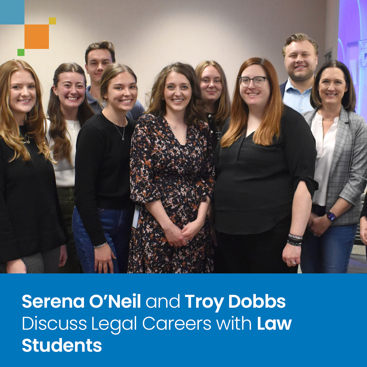 Serena O’Neil and Troy Dobbs Discuss Legal Careers with Law Students ...