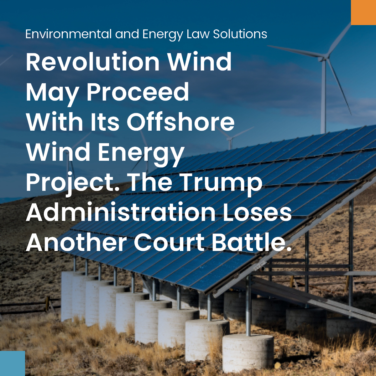Revolution Wind May Proceed With Its Offshore Wind Energy Project. The ...